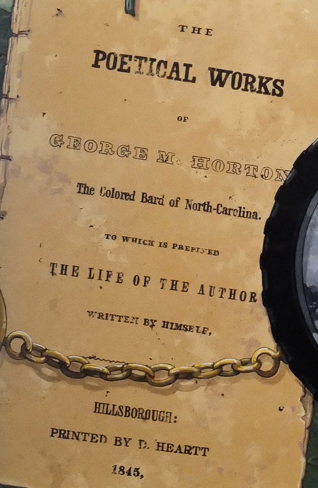 George Moses Horton – Orange County Courthouse Mural